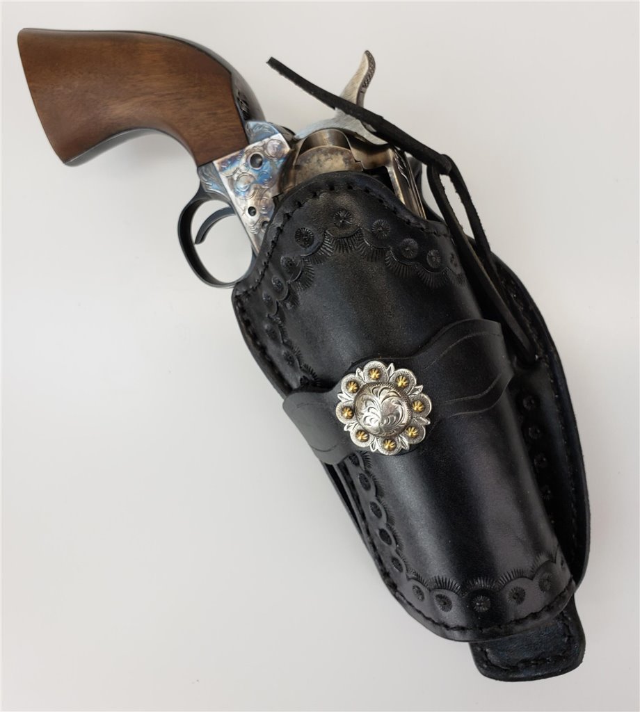 Mernickle CFD-20-HR “High-Ride” Black, Left-Handed (Exposed Rawhide ...